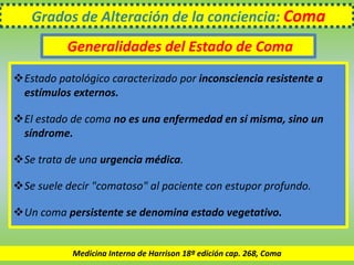 Unidad iii neurología - coma - fernanda pineda gea - medicina interna ...