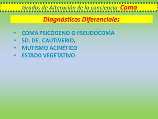 Unidad iii neurología - coma - fernanda pineda gea - medicina interna ...