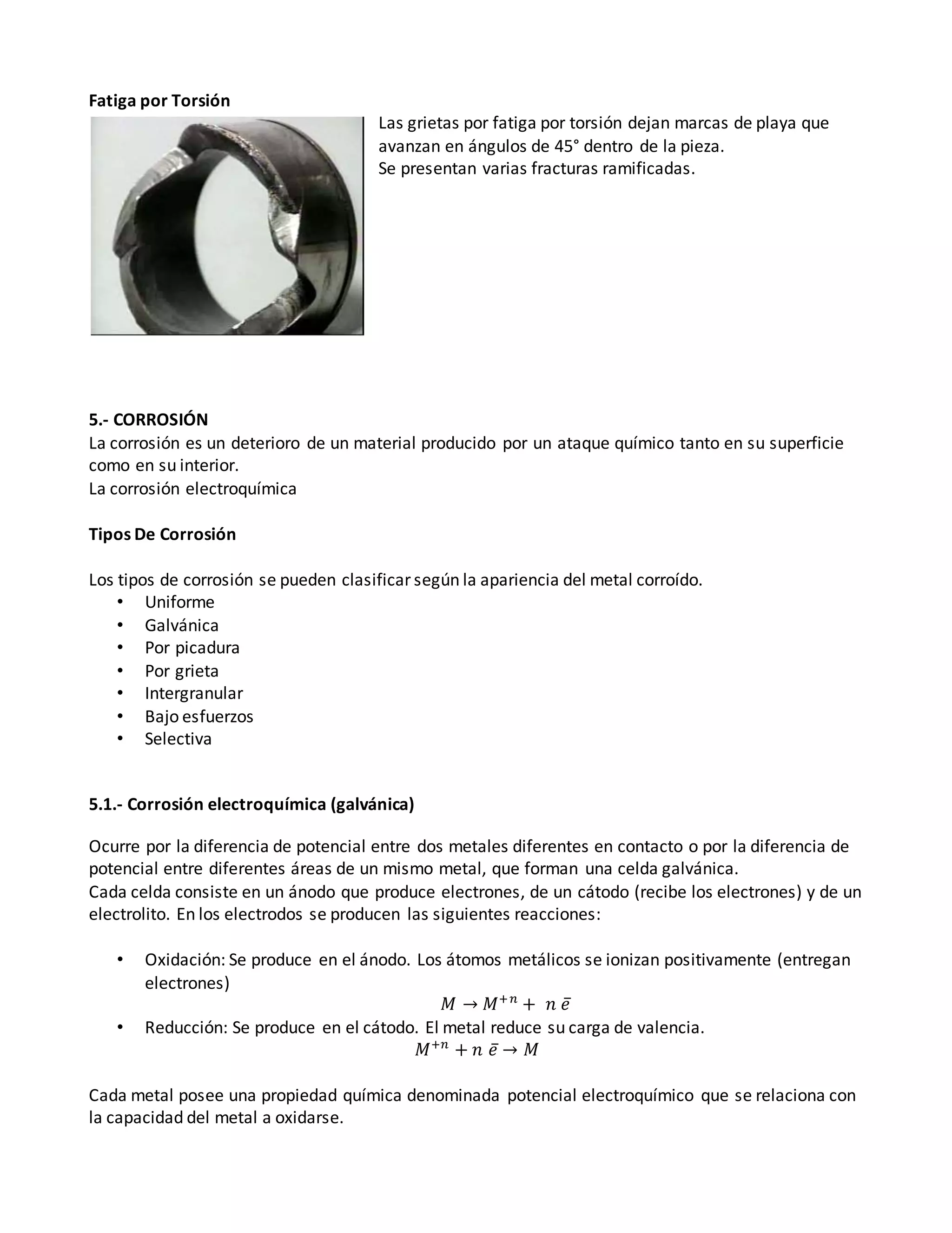 Falla de Materiales | DOCX