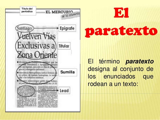 Unidad iii paratextos