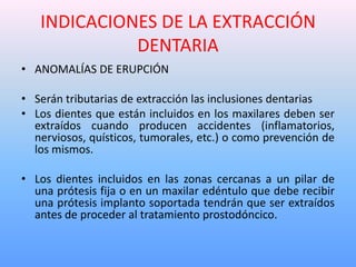 PRINCIPIOS BASICOS DE LA EXODONCIA | PPTX