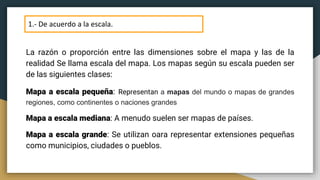 Unidad ii mapas y esferas | PPTX | Geography | Science