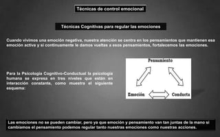 Control de las emociones | PPTX