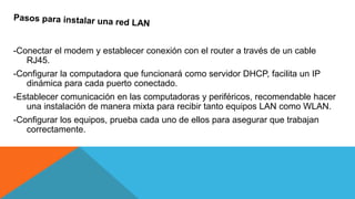 Unidad IV: Planeación de una red LAN, Javier Ramirez, C.I. 27997544 | PDF