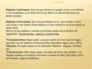 Unidad n°2( la luz) | PPT