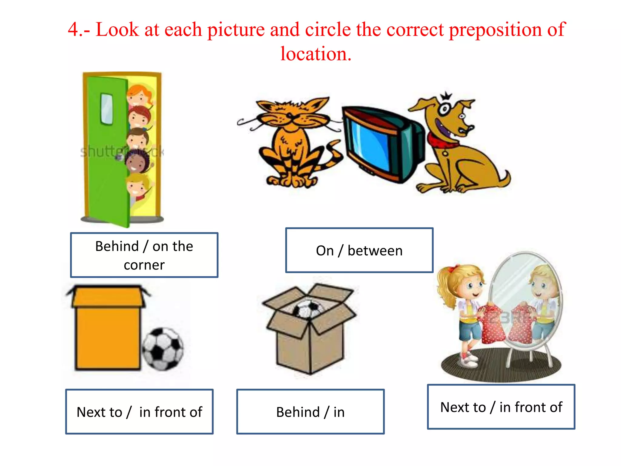 Preposition of location | PPTX