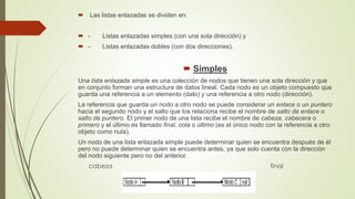 Unidad tres estructura de datos | PPT