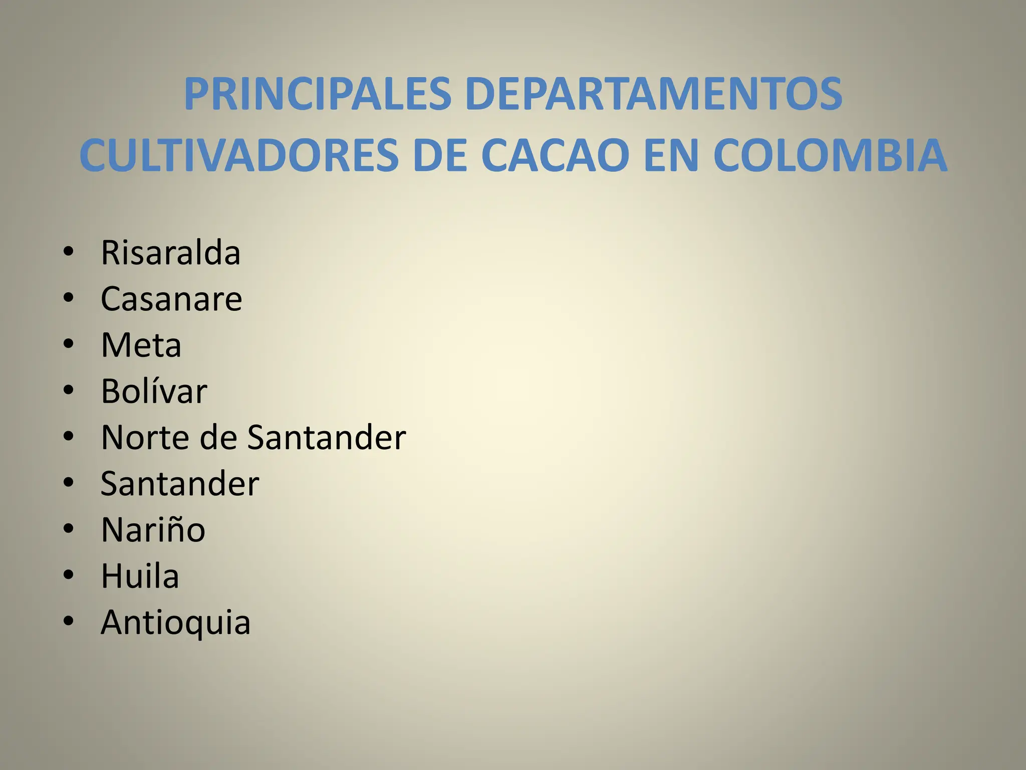 Etapas del Proceso industrial del Chocolate | PPT