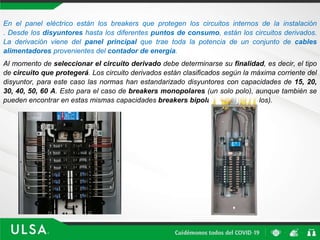 Unidad V calculos de circuitos derivados y alimentadores para motores ...