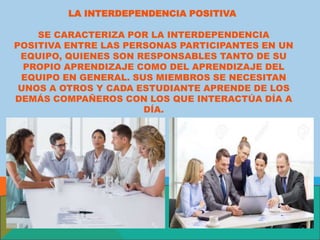 UNIDAD VI EL TRABAJO EN EQUIPO | PPTX