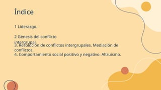Psicología social. Interaccion e Interdependencia | PPTX