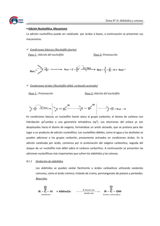 Aldehídos y Cetonas | PDF