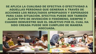 UNIDAD VIII EFICACIA, EFICIENCIA Y EFECTIVIDAD EN LA PLANEACION ...