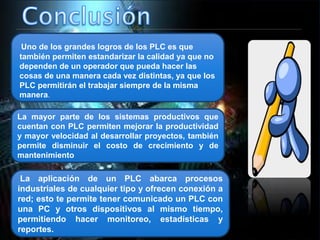 Unidad V tema 1 PLC (ICI) | PPTX
