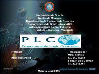 Unidad V tema 1 PLC (ICI) | PPTX