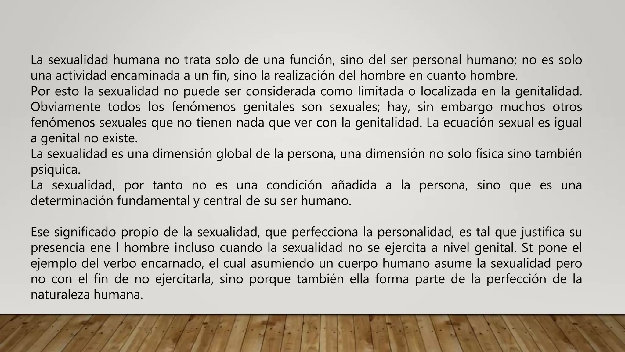 Unidad y dualidad del ser humano | PPT