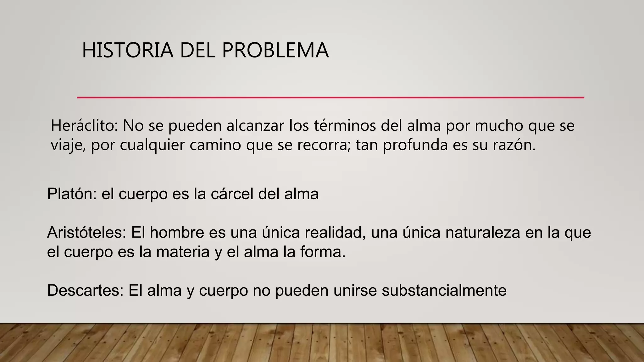 Unidad y dualidad del ser humano | PPT