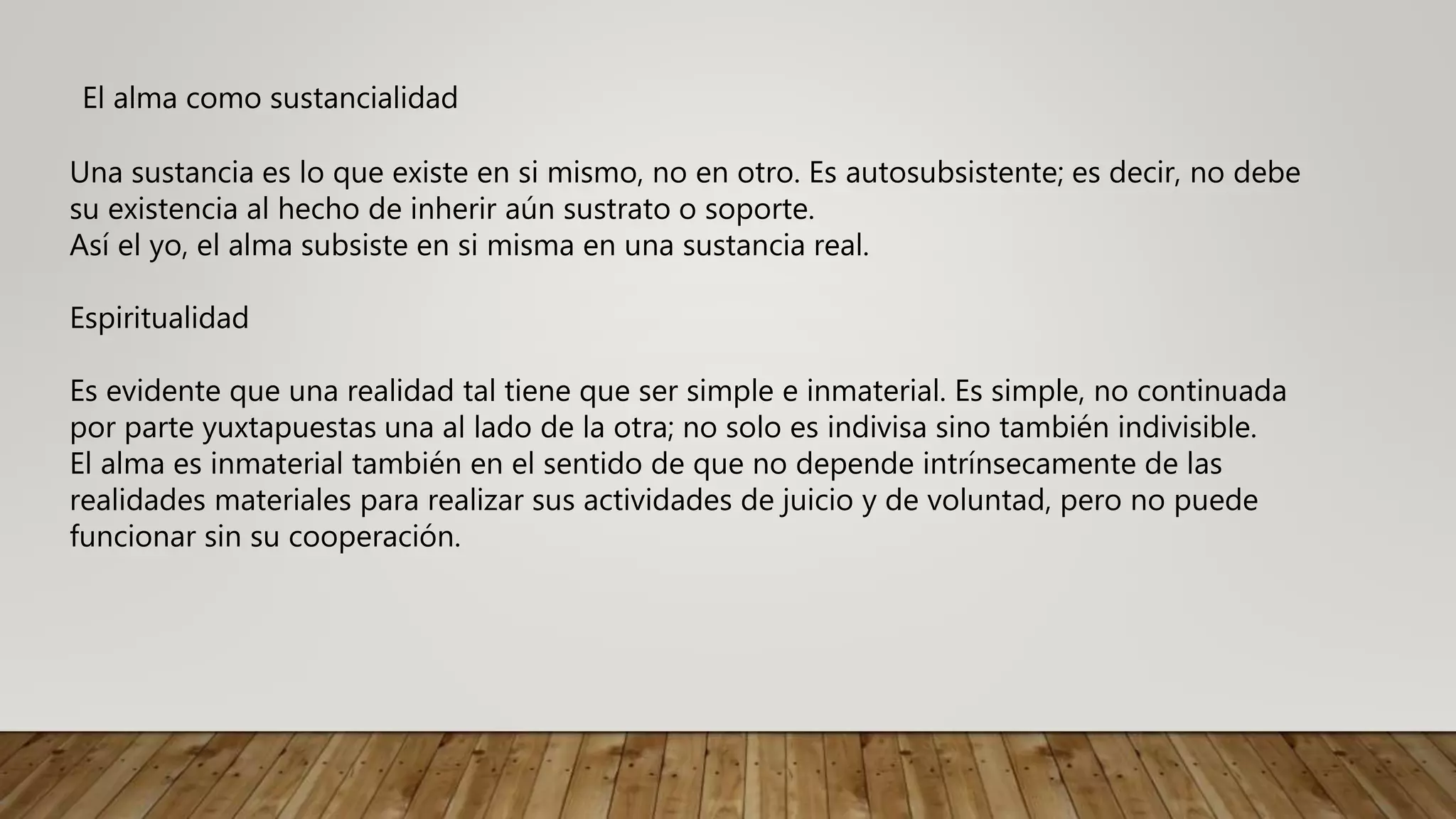 Unidad y dualidad del ser humano | PPT