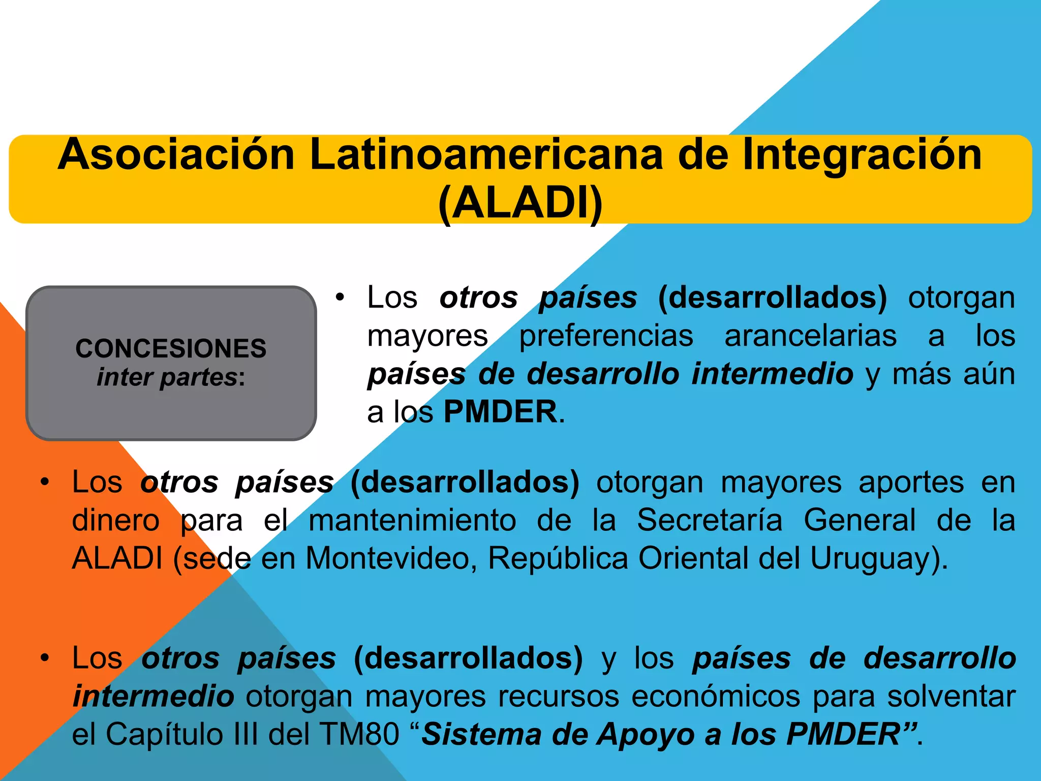 Asociación Latinoamericana de Integración (ALADI) | PPTX | Business ...