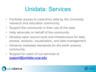 Unidata Overview 3.6.15