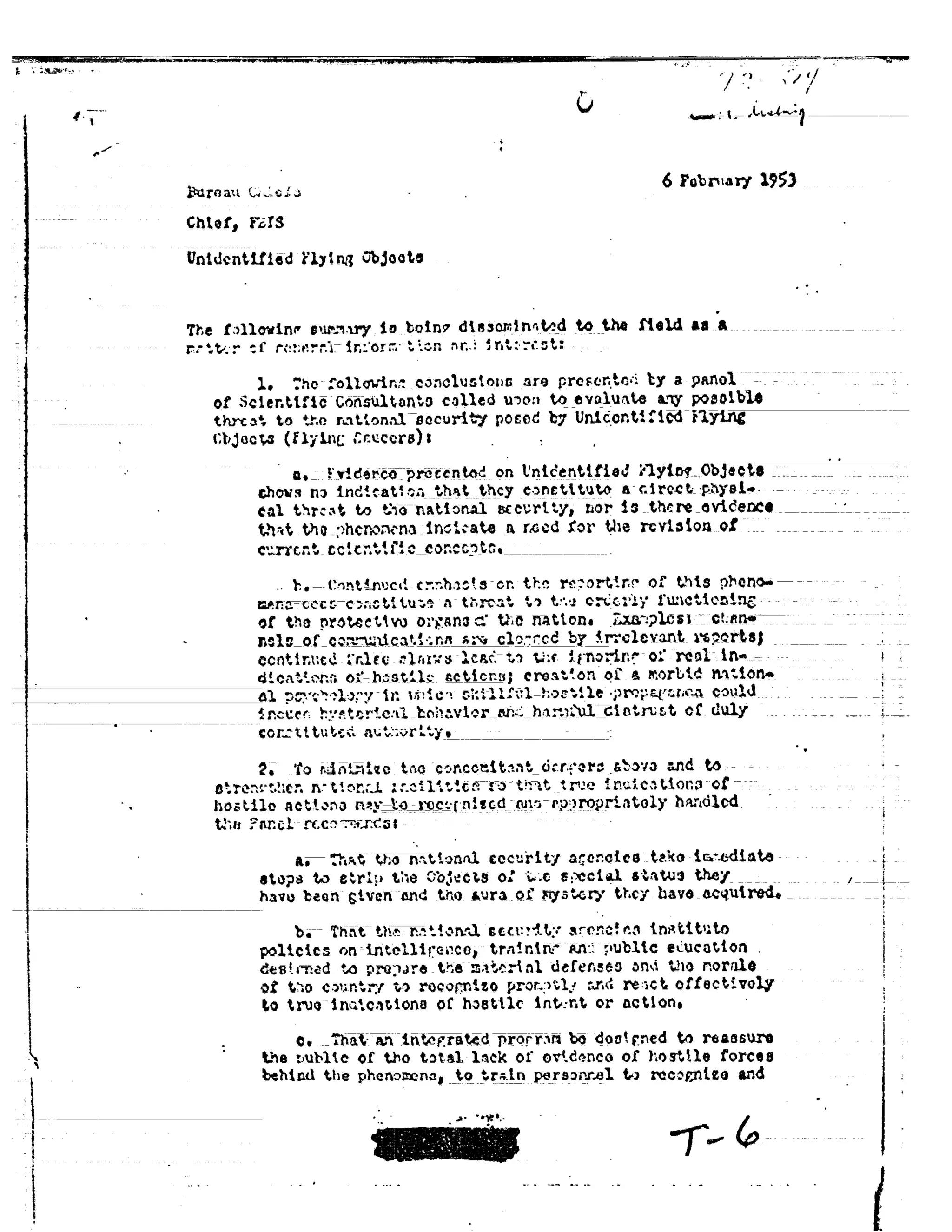Unidentified flying objects 6 | PDF