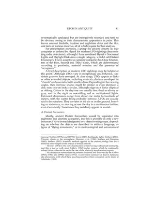 Unidentified flying objects in classical antiquity giss publications ...
