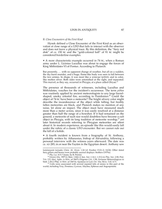 Unidentified flying objects in classical antiquity giss publications ...