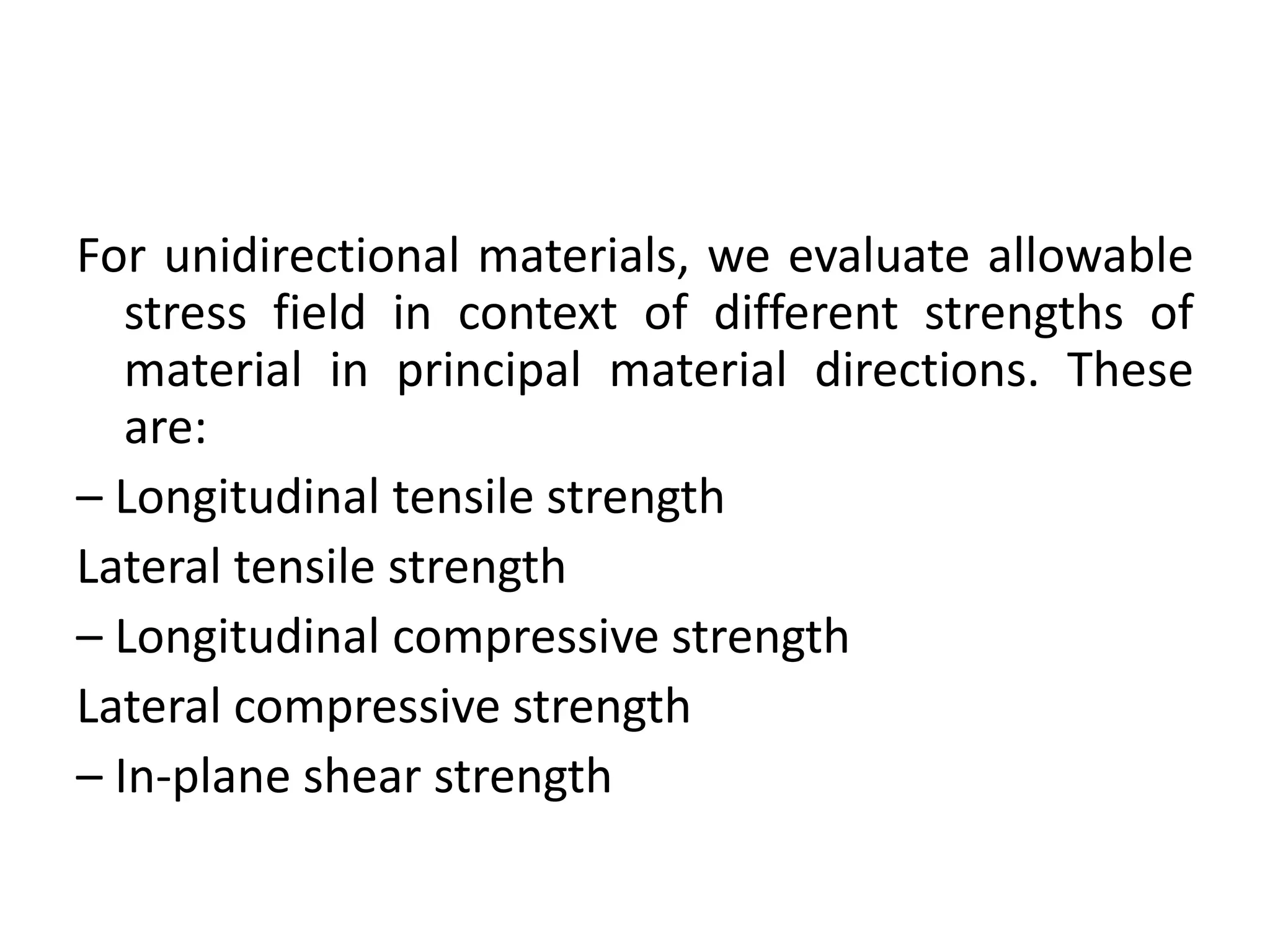 Unidirectional fiber composite | PPTX