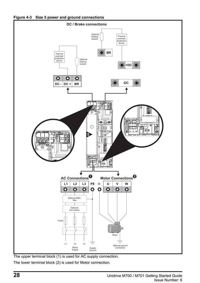 Unidrive m700 getting_started_guide_english_iss6 | PDF | Auto Type ...