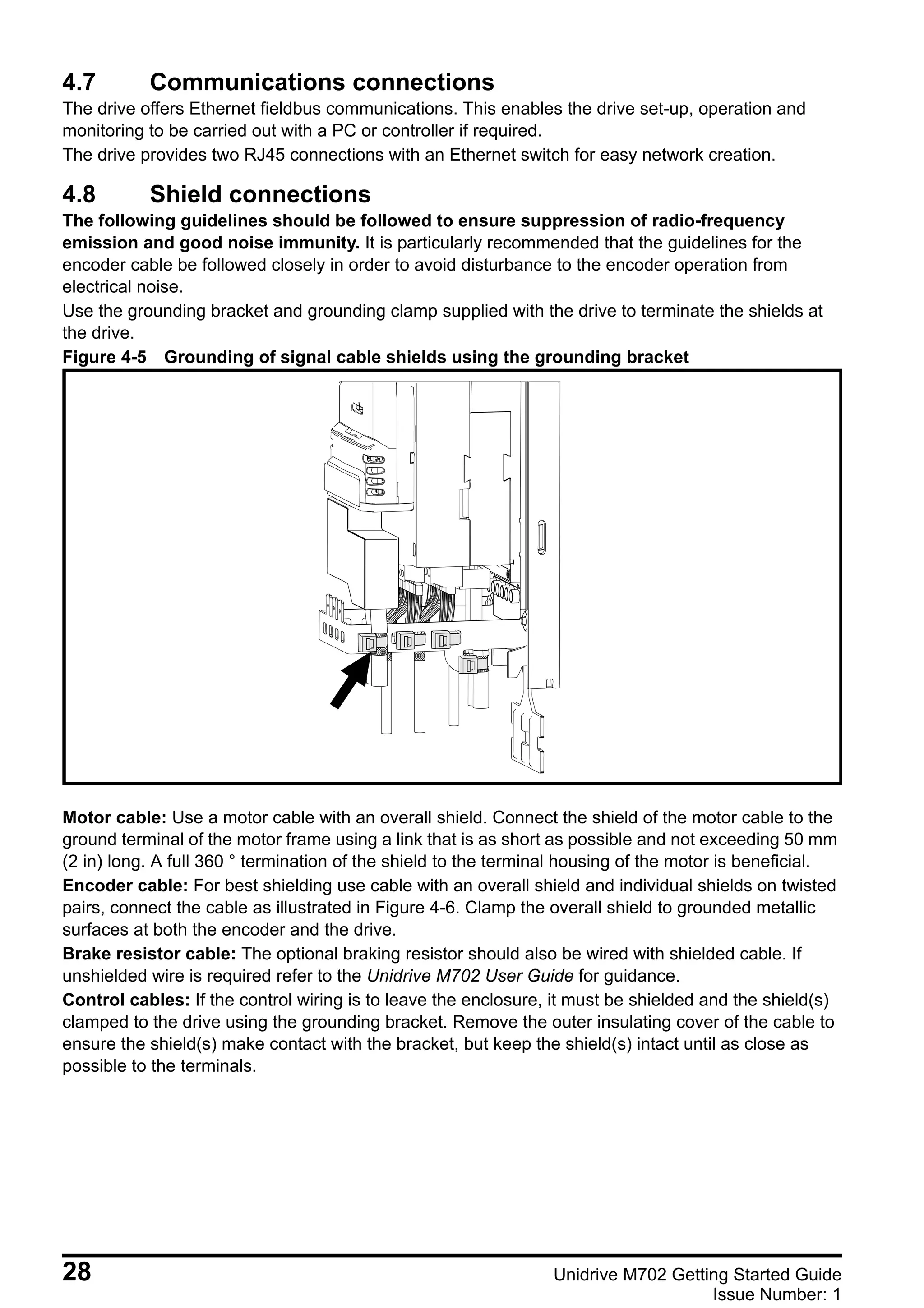 Unidrive m702 getting_startedguide_issue1_english | PDF