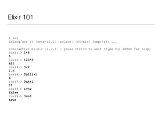 Introducción a Elixir | PPT