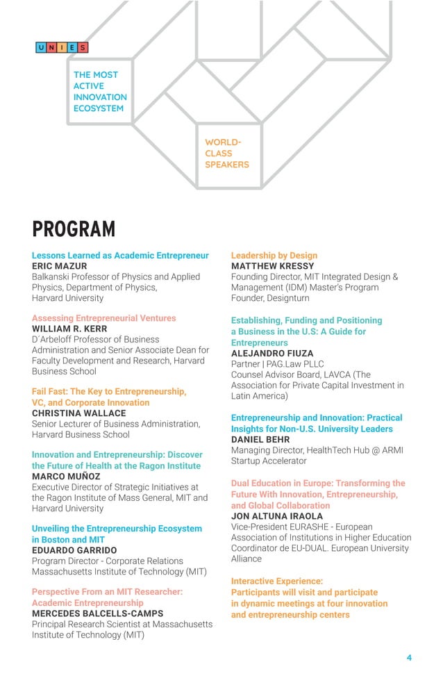 Programa UNIES 2024 - IAP - International Academic Program | PDF