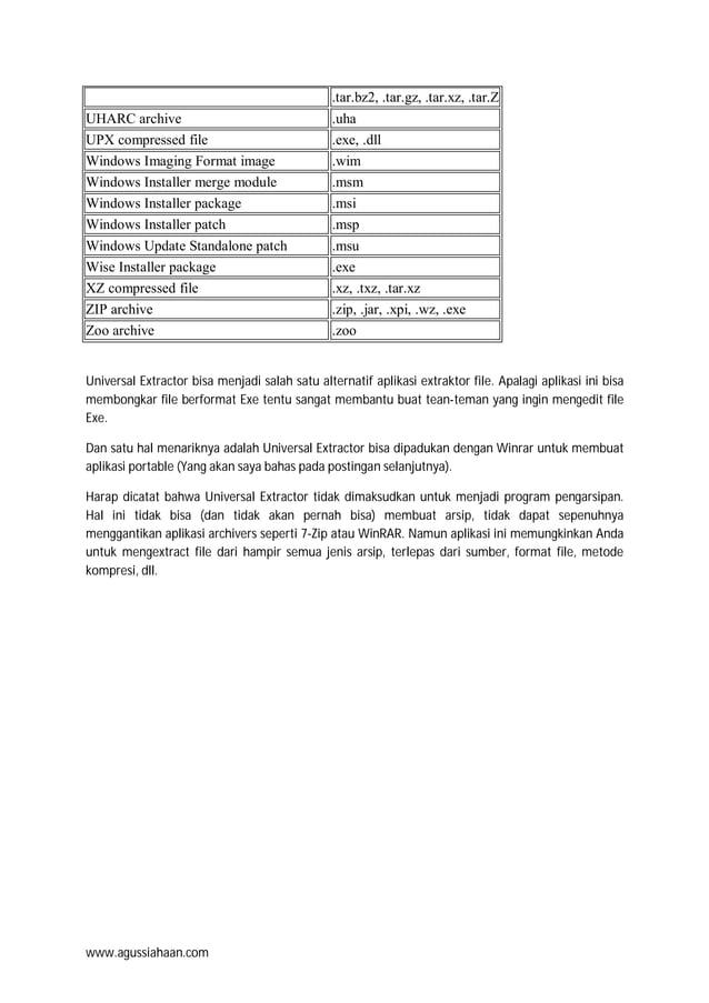 Universal Extractor | PDF