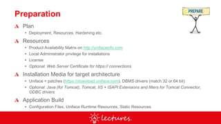 Uniface Lectures Webinar - Building Responsive Applications with Uniface: Deployment | PPTX
