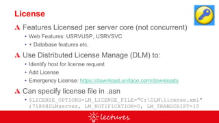 Uniface Lectures Webinar - Building Responsive Applications with Uniface: Deployment | PPTX