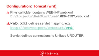 Uniface Lectures Webinar - Building Responsive Applications with Uniface: Deployment | PPTX
