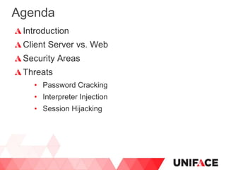 Uniface Web Application Security | PPTX | Web Development | Internet