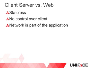 Uniface Web Application Security | PPTX | Web Development | Internet