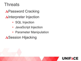 Uniface Web Application Security | PPTX | Web Development | Internet
