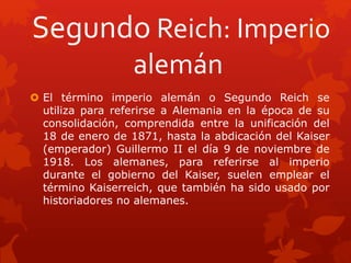 Unificación de estados - Alemania | PPTX