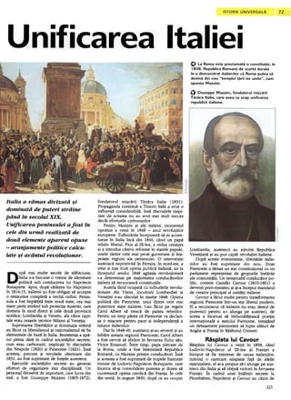 Unificarea italiei | PDF