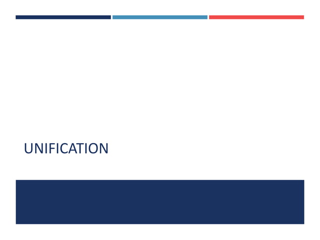 Unification and Anti-Unification Algorithm | PPT