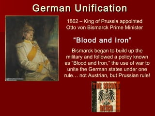 Bismarck Unification Of Germany