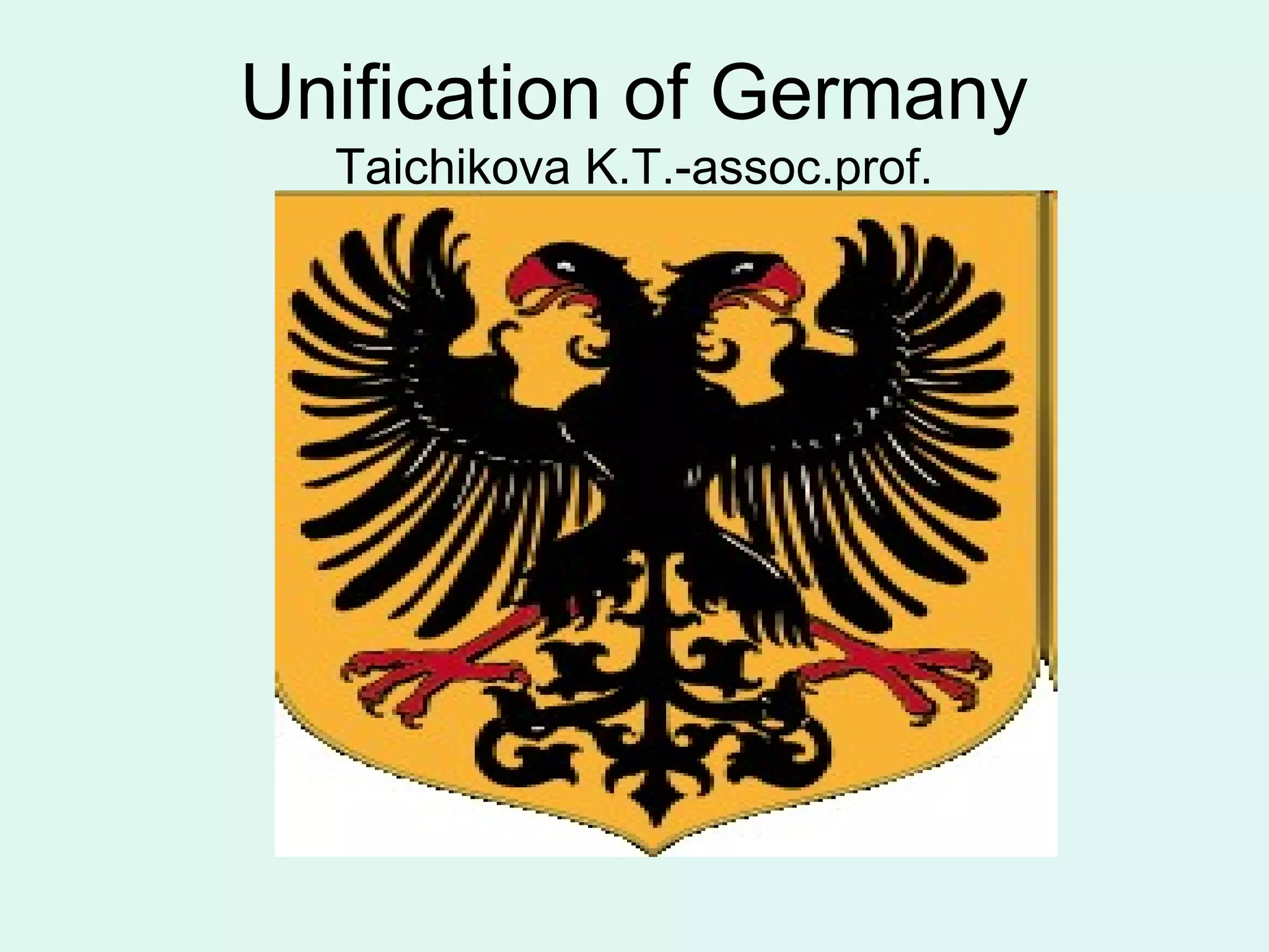 Unification of germany | PPT