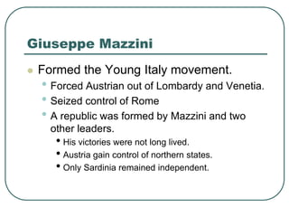 Unification of italy | PPT