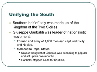 Unification of italy | PPT