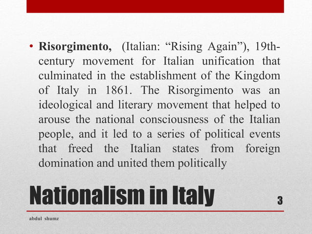 Unification of Italy, History, class 10 cbse | PDF | Europe Travel ...