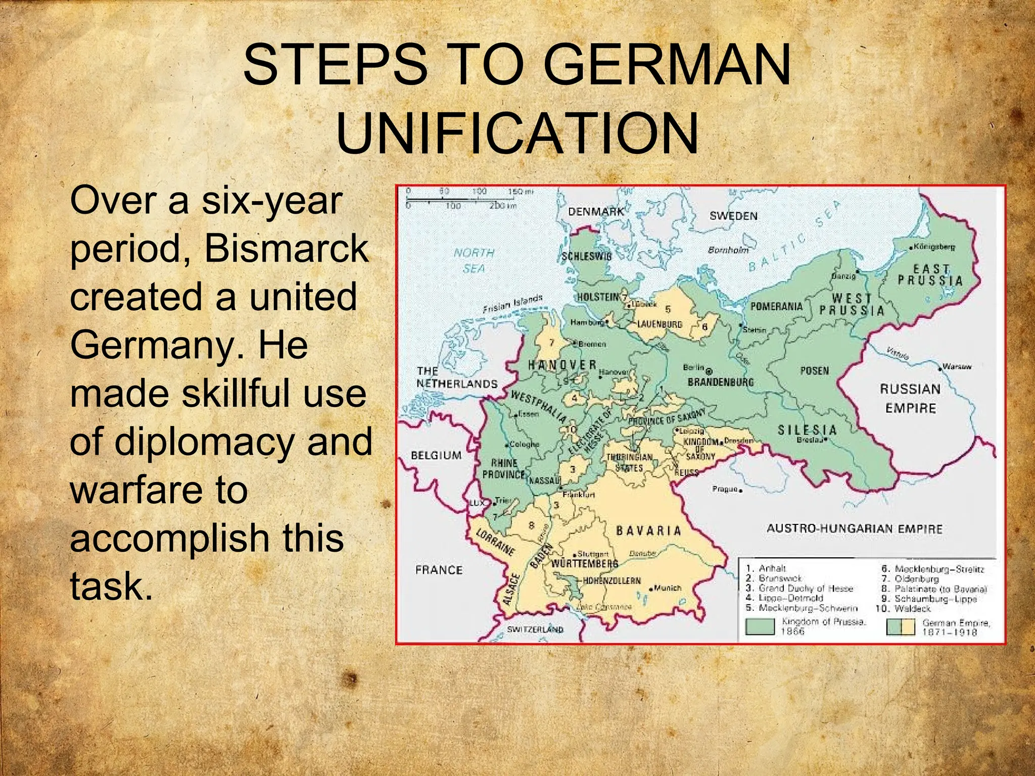 unification of italy and germany . european history | PPT