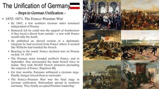 Unification ppt | PPT