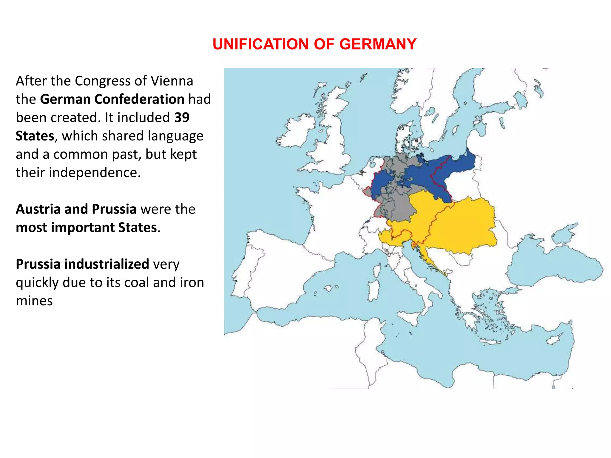 Unifications of Italy and Germany | PPTX